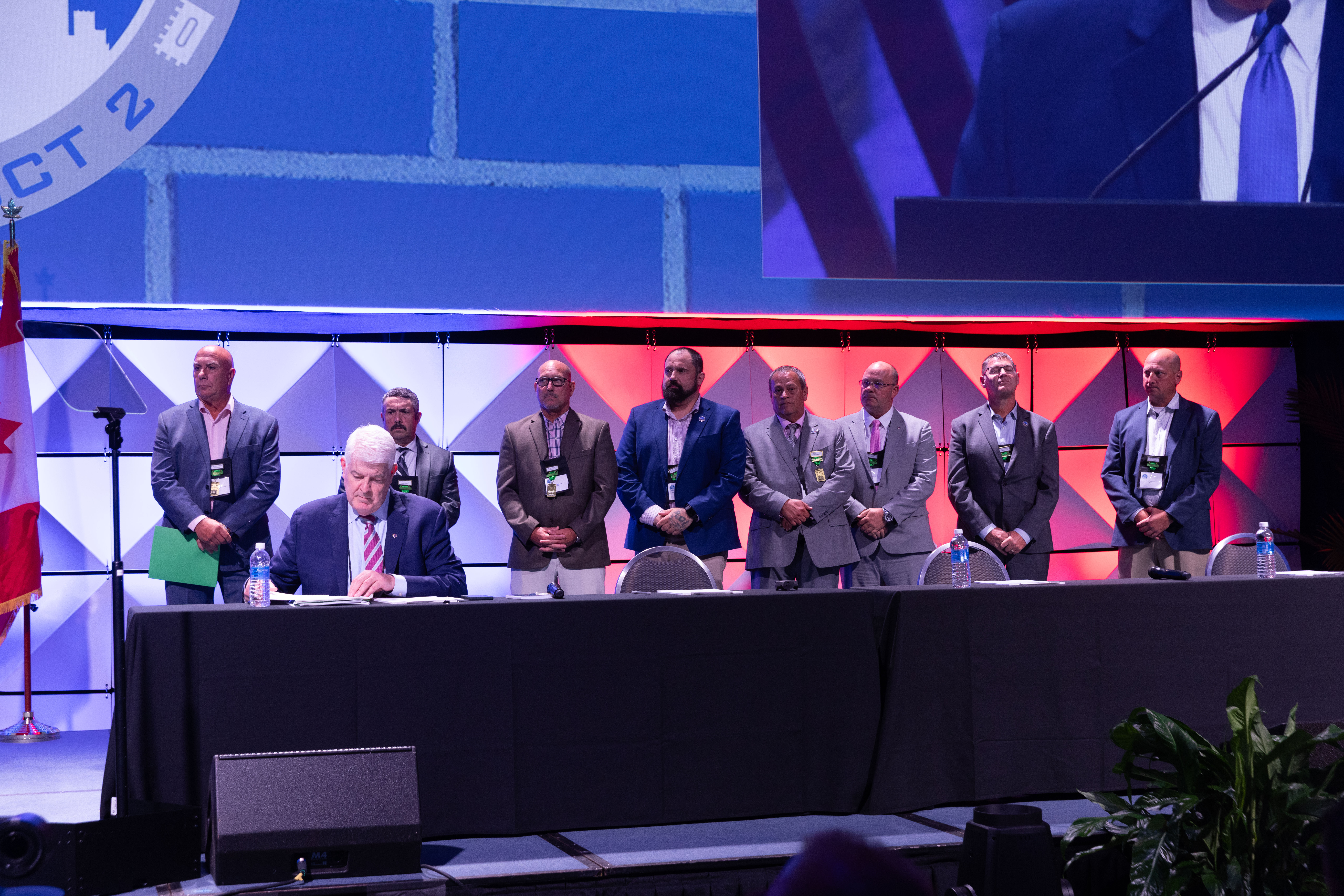 International Union Executive Board Re-Elected Unopposed ...