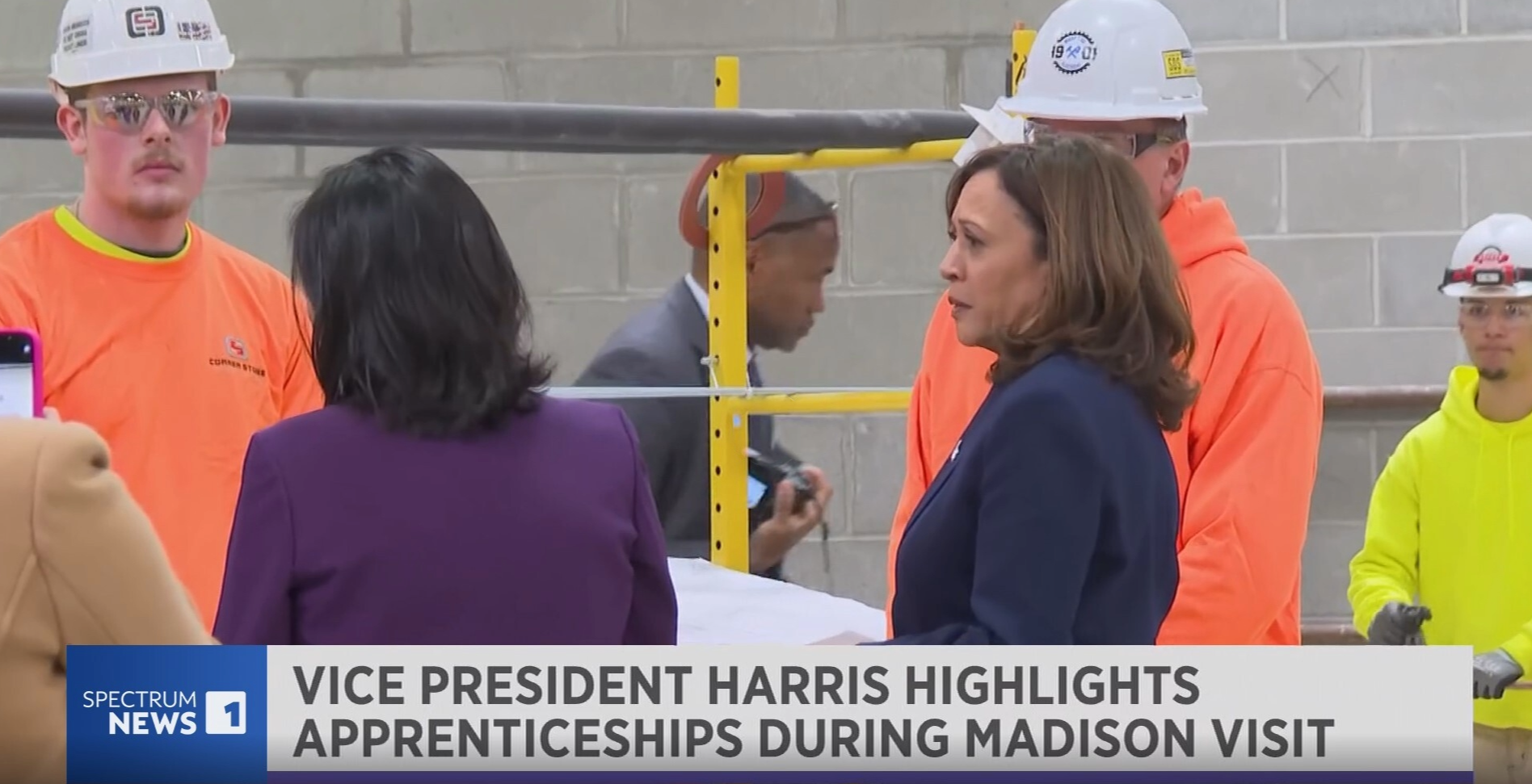 Vice President Harris Visits Wisconsin to Announce Apprenticeship ...